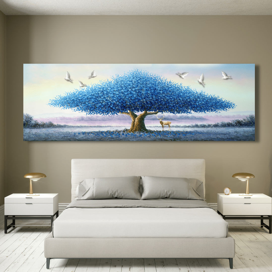 L'albero e il Cervo - Amore Design Canvas – amoredesignshop