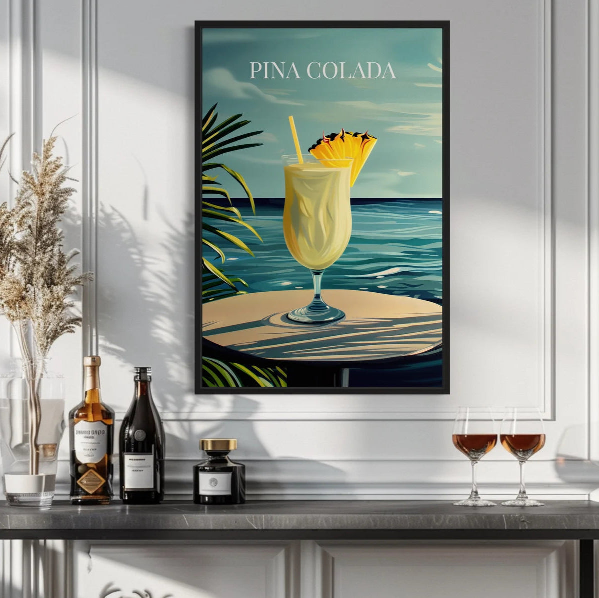 Pina Colada - Amore Design Canvas – amoredesignshop